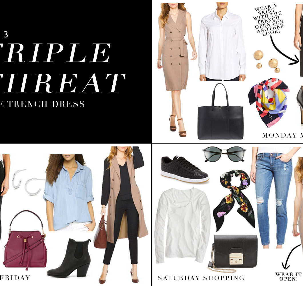 TRIPLE THREAT NO. 3: The Trench Dress - MEMORANDUM | NYC Fashion ...