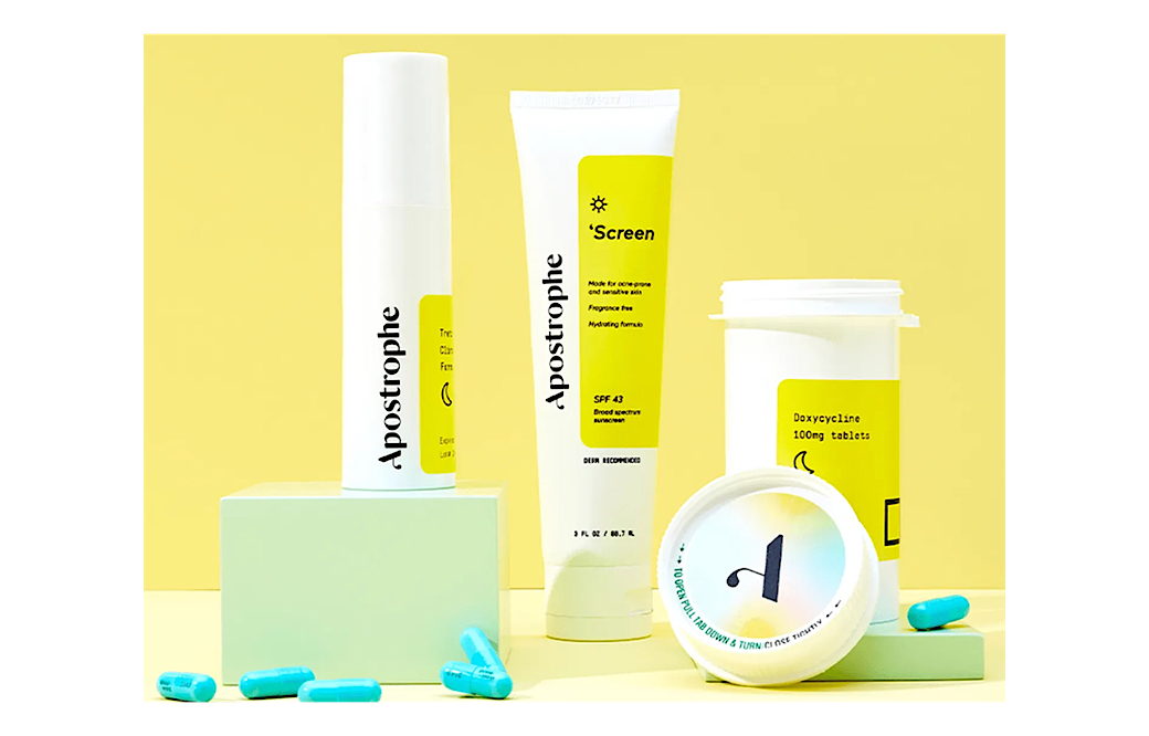 Apostrophe Prescription Skincare Discount Code MEMORANDUM NYC